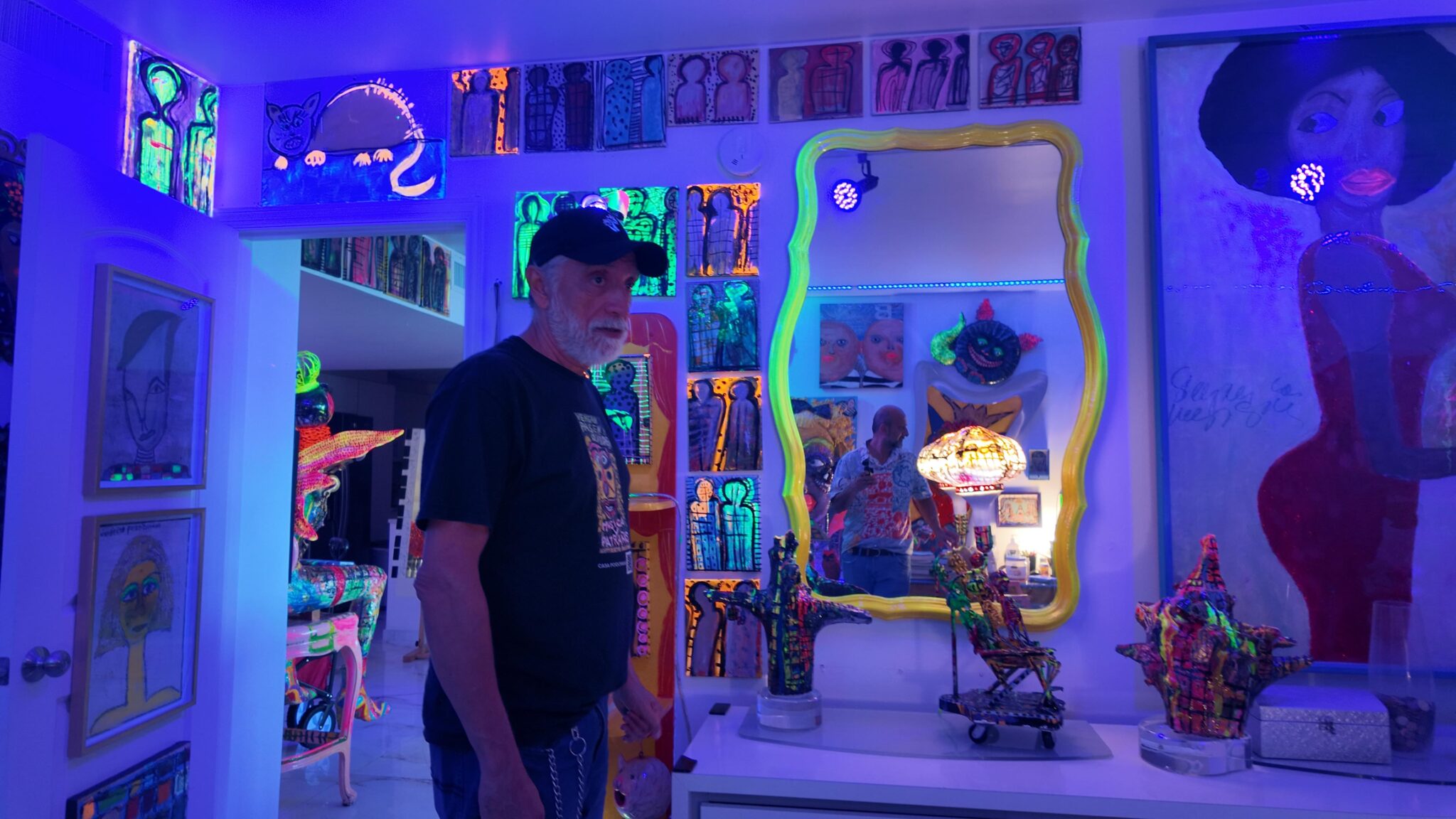 Black Light Art - Humberto Poidomani Art - Decades of Sculptural and ...